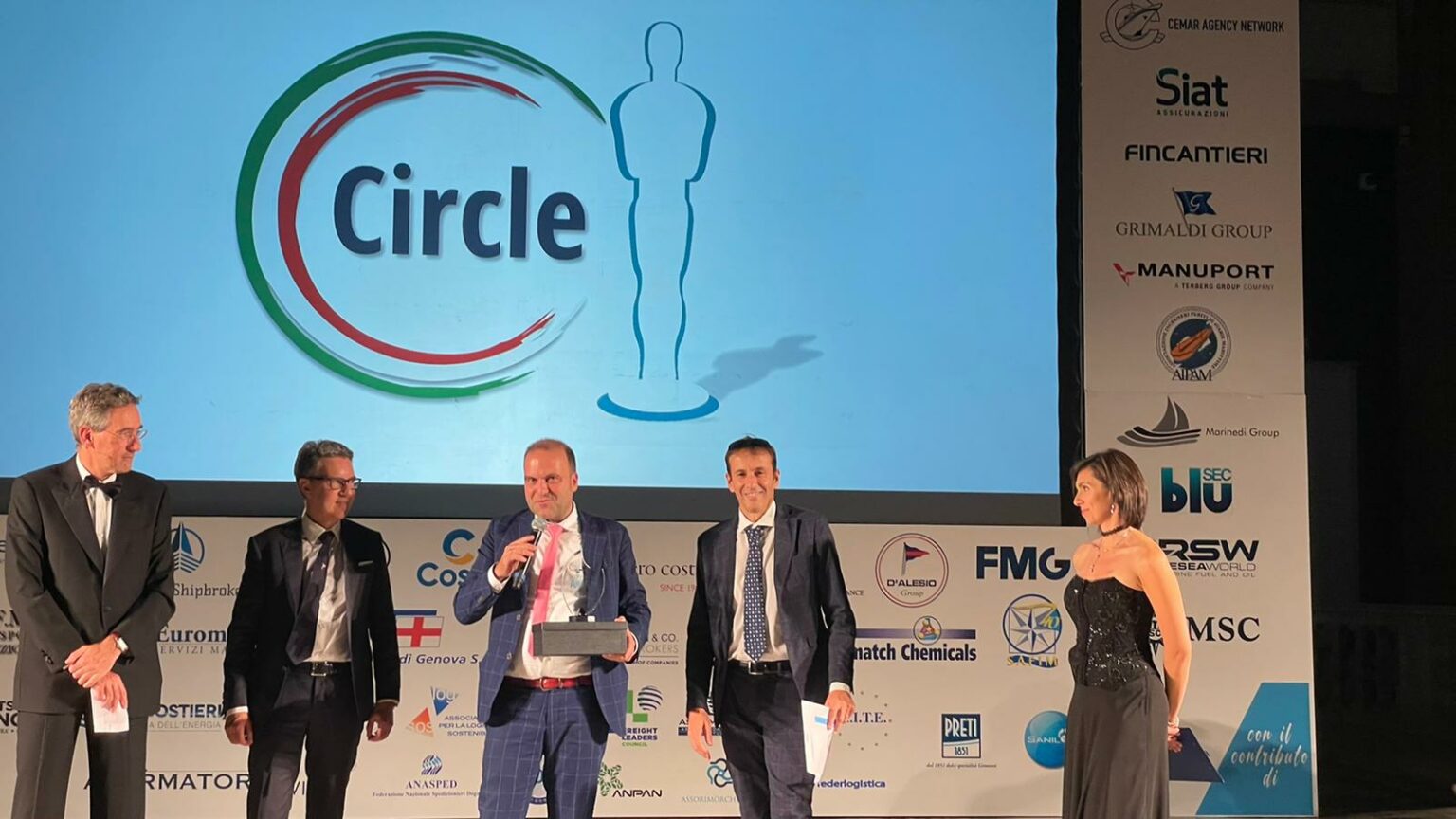 A CIRCLE Group il Green Award nell’ambito dei Ship2Shore Awards, gli ...