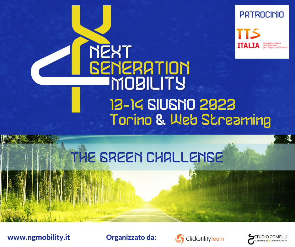 Aperte le registrazioni per il Next Generation Mobility. TTS Italia tra i patrocinatori e ...